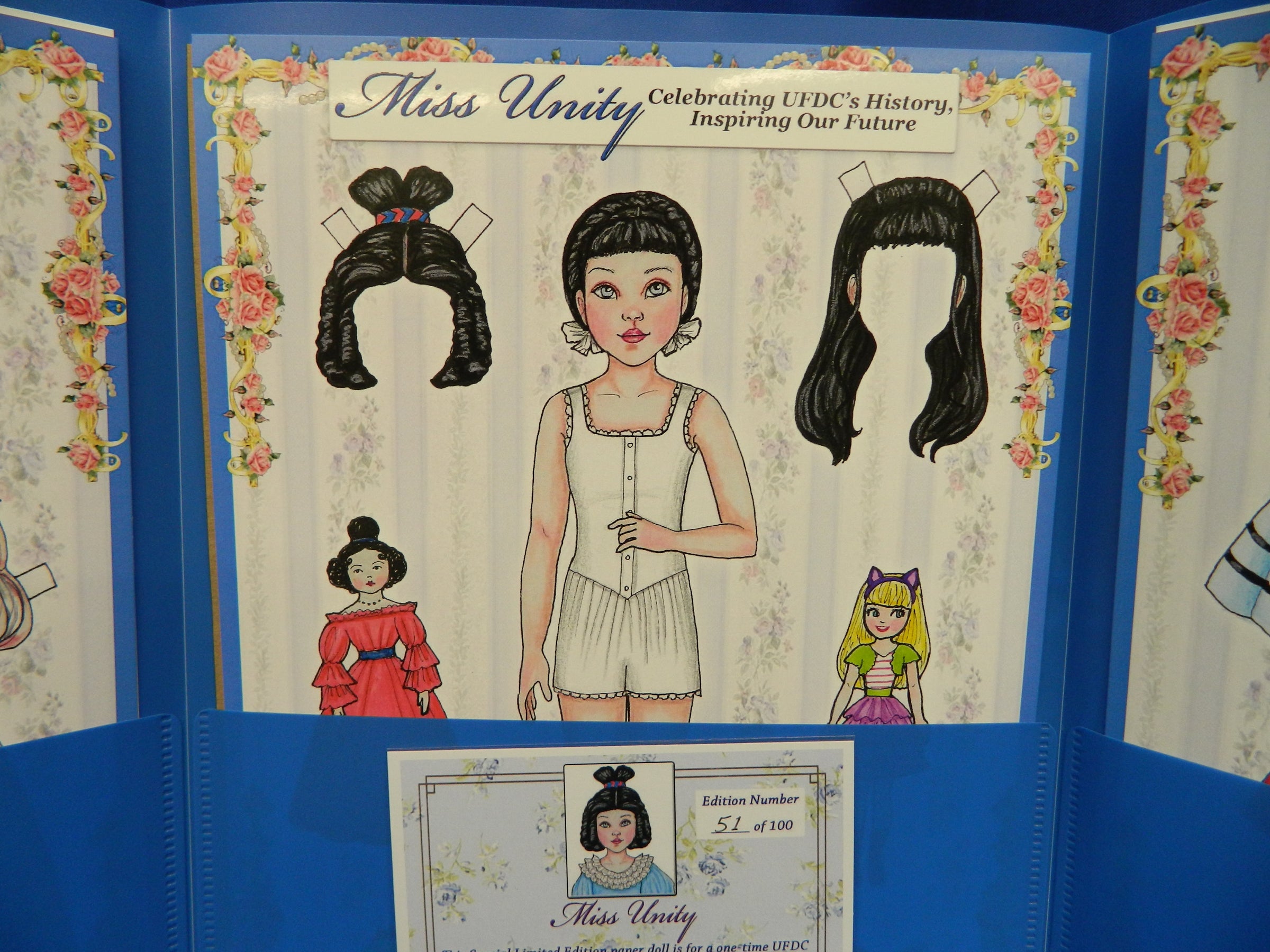 Miss Unity as a Paper Doll - Diana Vining | Look at all the new, fun ...